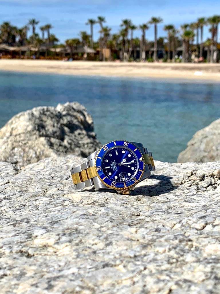 Seiko Submariner Blue Gold – Edelmanwatches